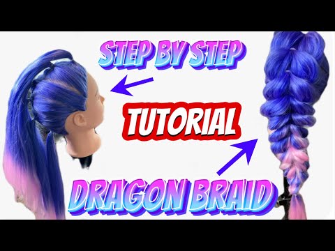 Dragon Braid Tutorial Step By Step Youtube