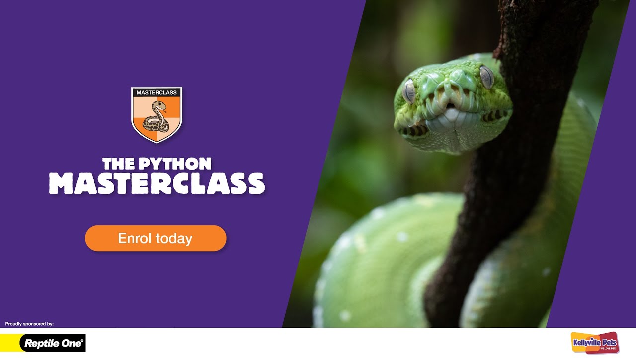 Python Masterclass Trailer Youtube
