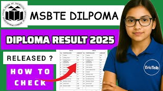 Msbte Winter Diploma 2025 Result Msbte Winter Exam Result 2025 ...