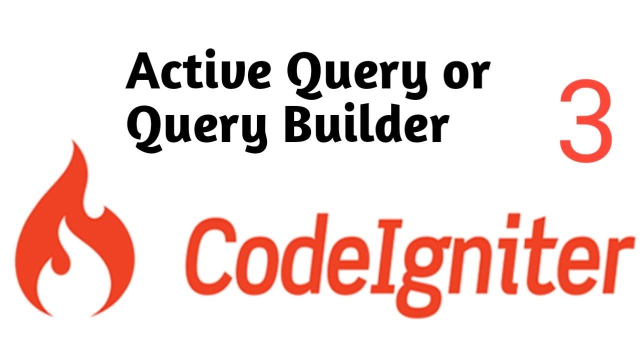 Query Builder In Codeigniter Part 12 Codeigniter 3 Tutorial In Hindi