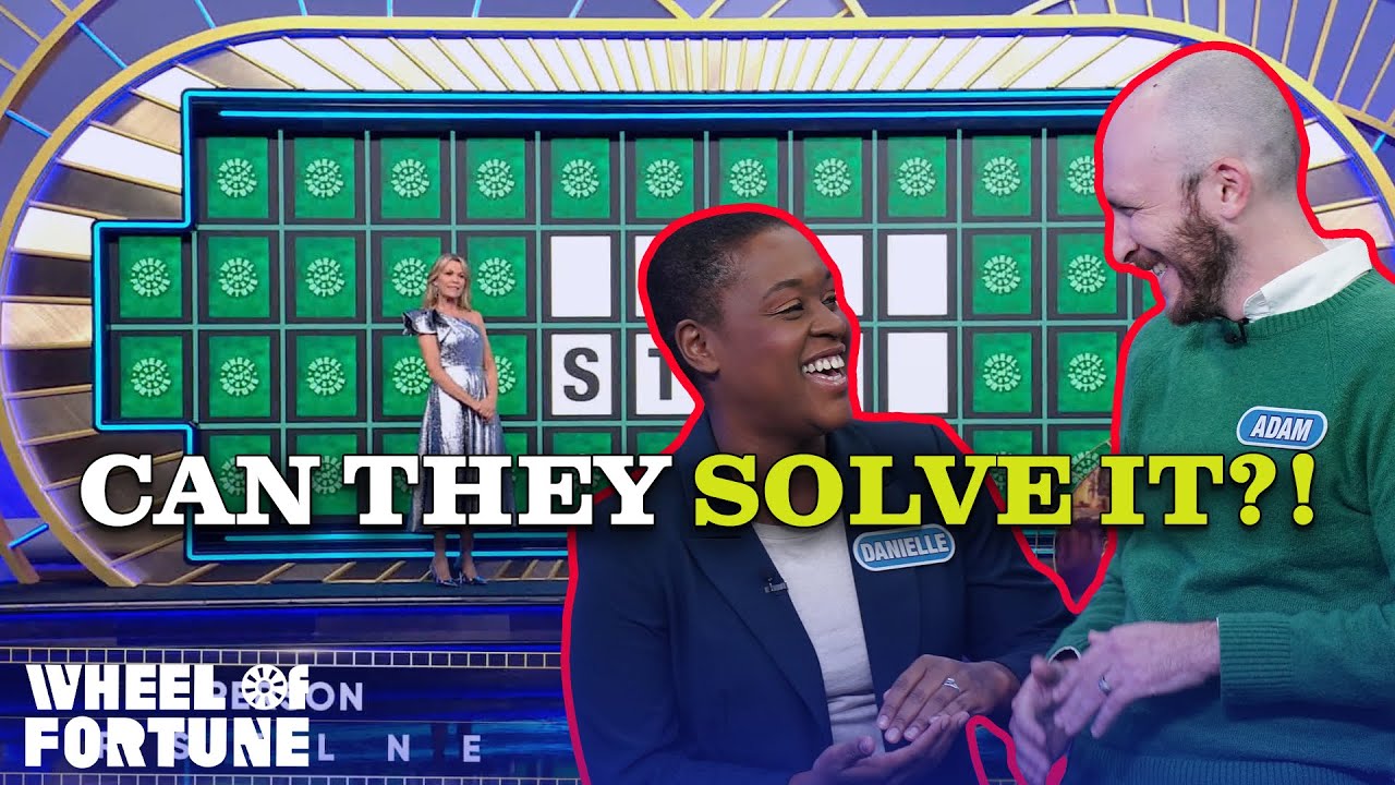 Danielle And Adam S Bonus Round S42 Wheel Of Fortune Youtube