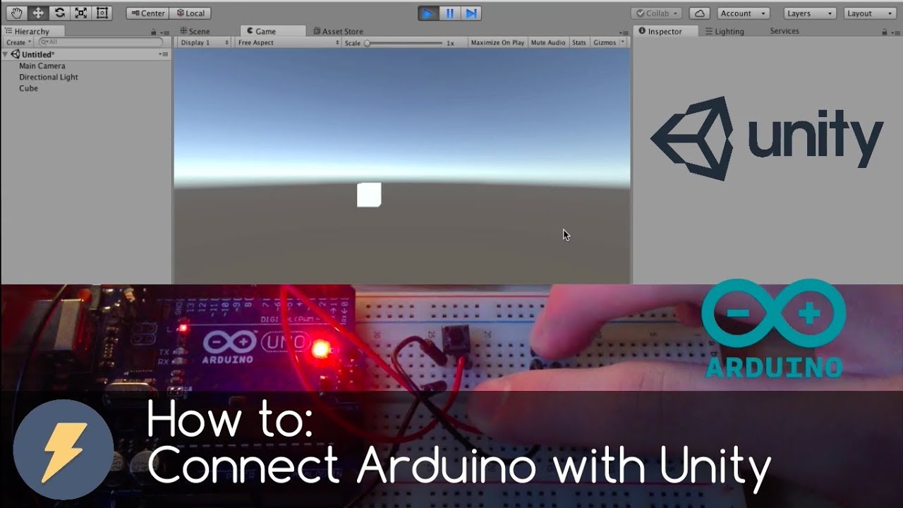 Control Unity Program With Arduino Youtube