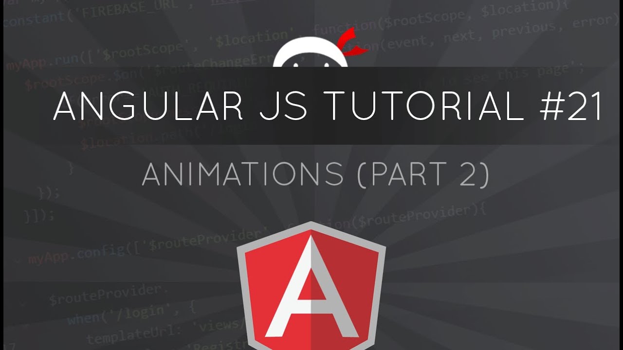 Angularjs Tutorial 21 Animations Part 2 Youtube