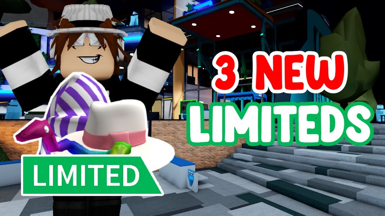 3 New Roblox Limited Items Youtube