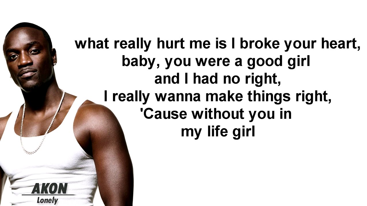 Akon Lonely Lyrics Chords Chordify