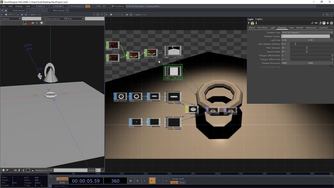 Light Comp In Touchdesigner Youtube
