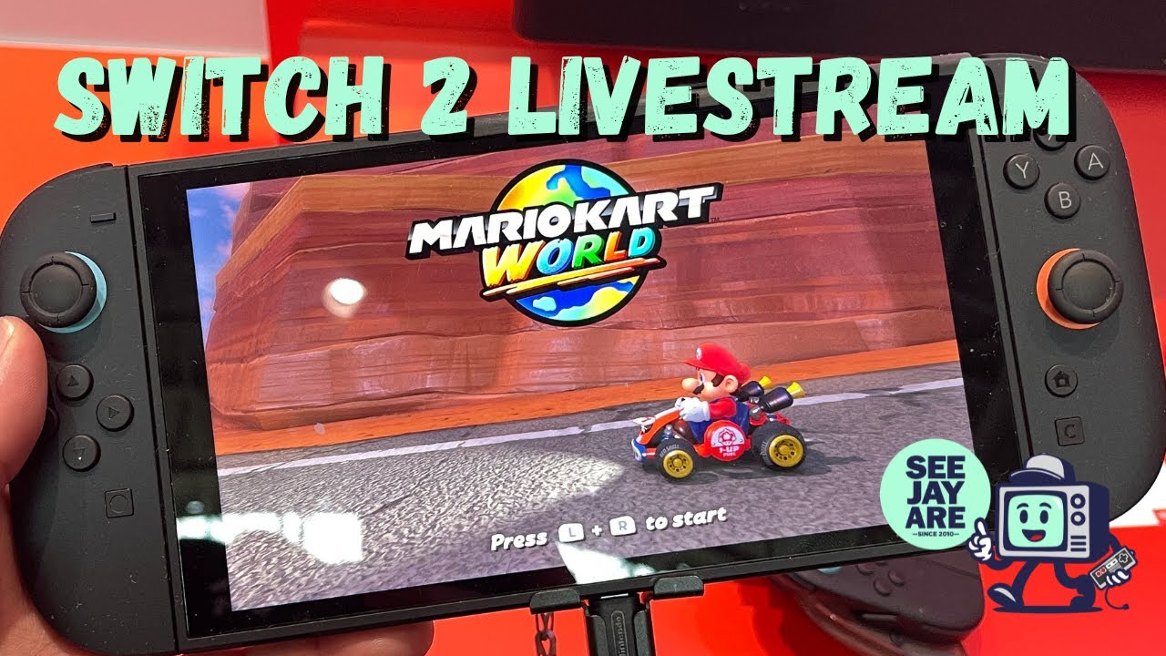 Nintendo Switch 2 Launch Stream Unboxing Gameplay And Stories Youtube
