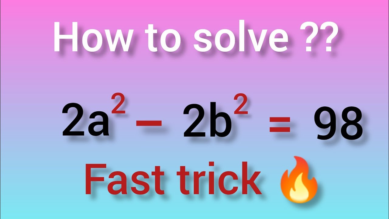 Algebra Fast Trick рџ ґ Math Olympiad Problems Youtube