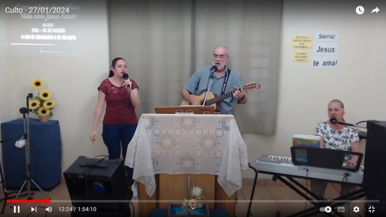 Culto 27 01 2024 Youtube
