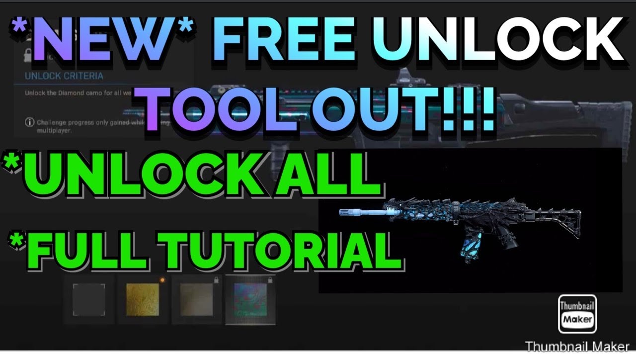 Warzone New Free Unlock All Tool Out Consoles And Pc Warzone
