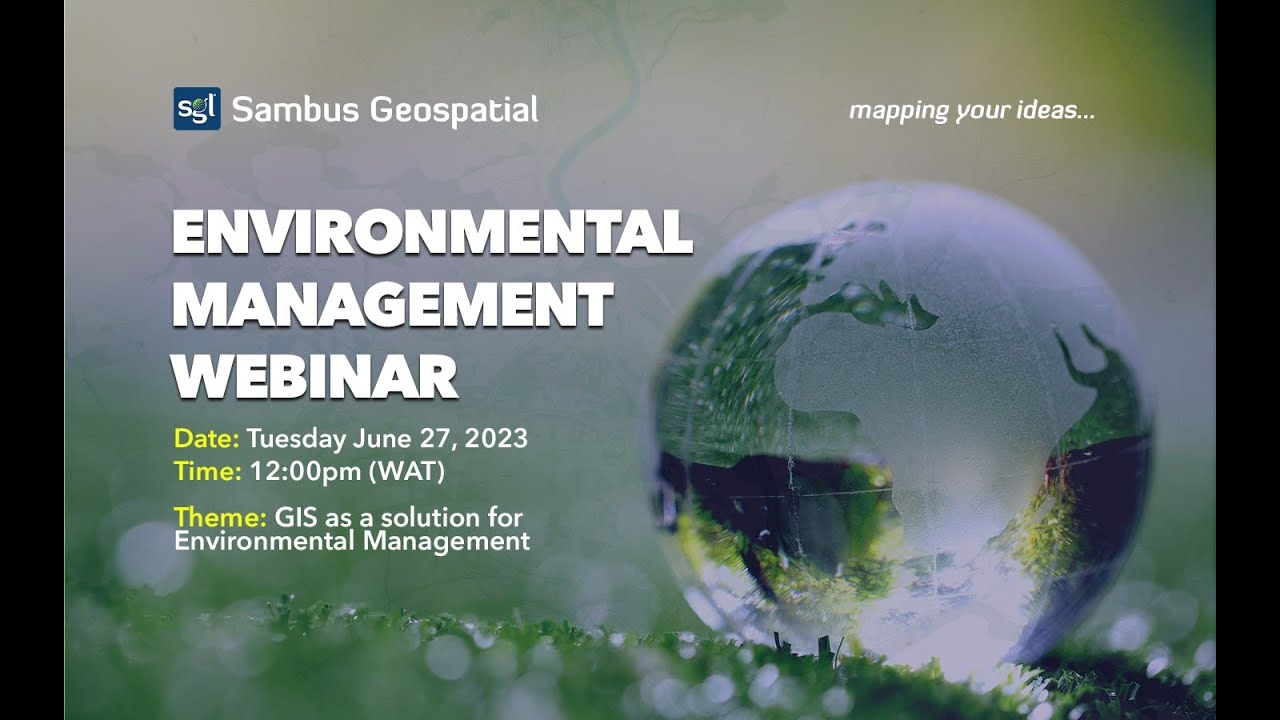 Environmental Management Webinar Youtube