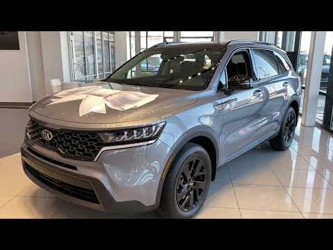 2021 Kia Sorento S Awd In Everlasting Silver With Black Youtube