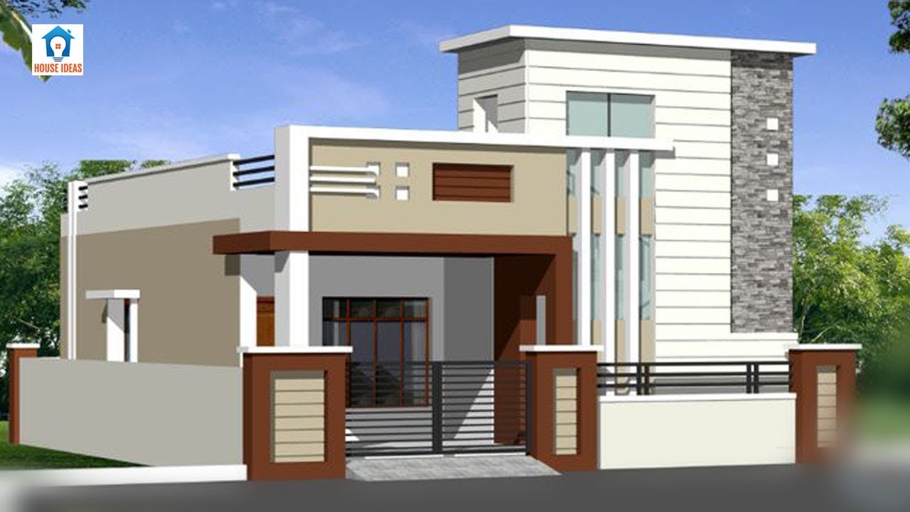 Single Floor House Front Elevation Designs Elevations Outer Makaan