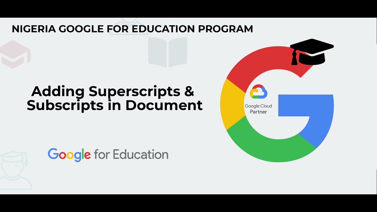 Step By Step Guide On How To Add Superscripts And Subscripts In Google
