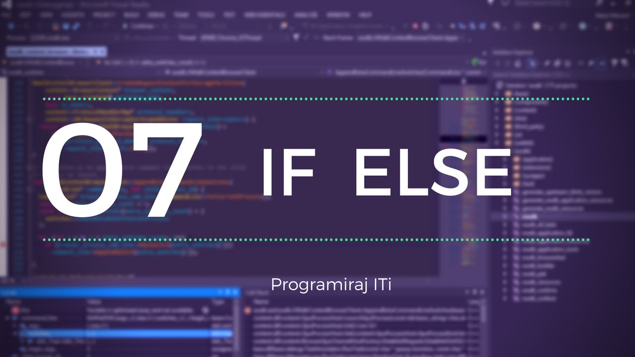 Epizoda 07 If Naredba Youtube