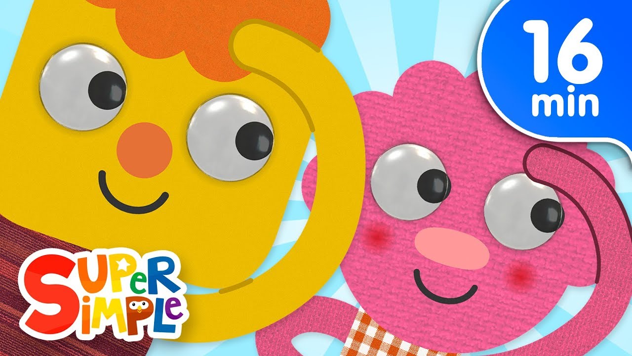 Kids Songs With Noodle Pals Super Simple Songs Youtube