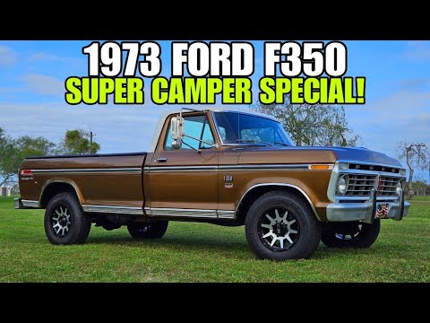 Deeper Look At Our 1973 Ford F350 Super Camper Special Youtube