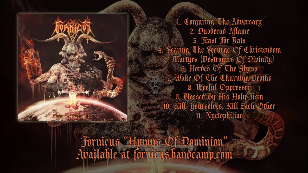 Fornicus Hymns Of Dominion Full Album 2016 Youtube