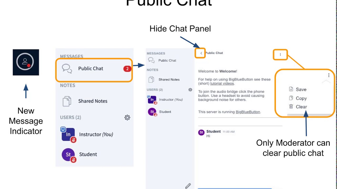 Bigbluebutton Overview For Help Desk Support Youtube