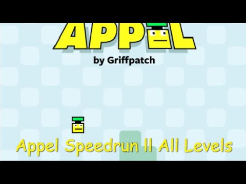 Appel Speedrun Ll All Levels Youtube