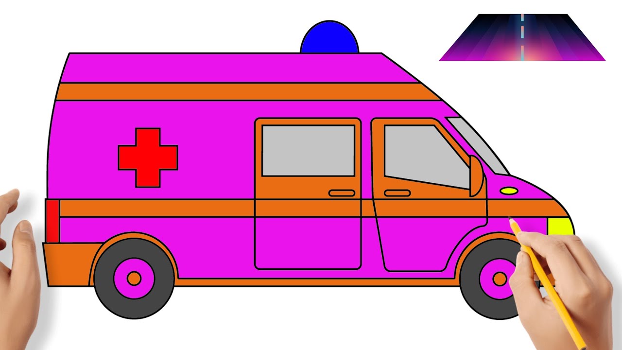 How To Draw Ambulance Drawing Videos Youtube