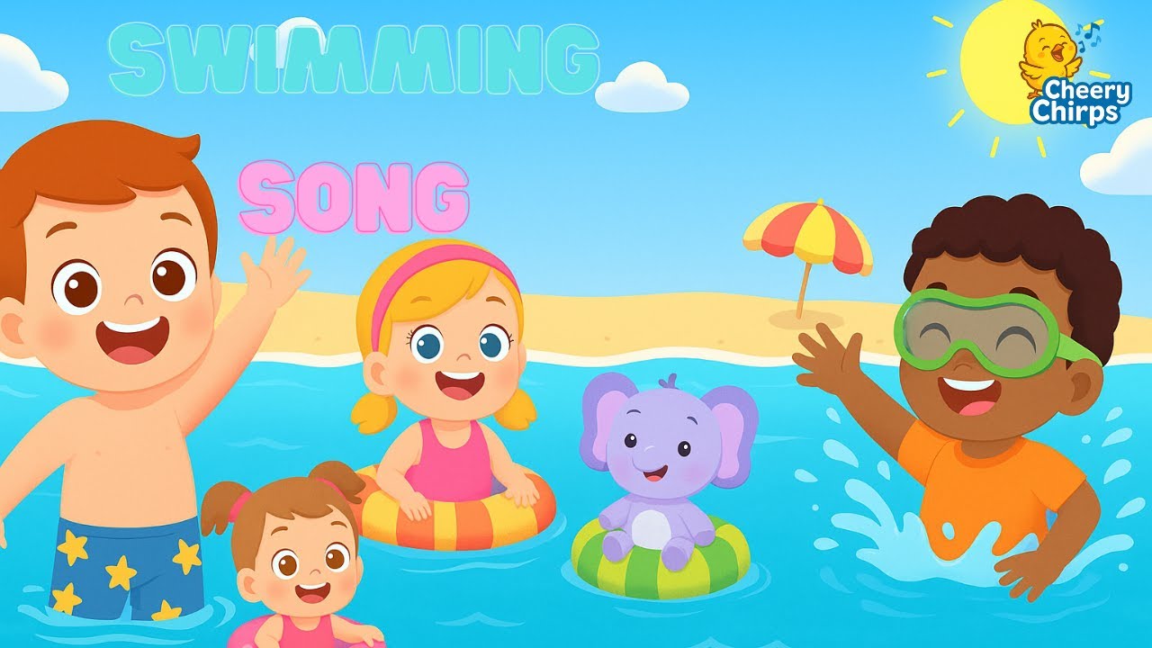 рџњљ Swimming Song For Kids Fun Baby Bath Pool Time Song Cheery