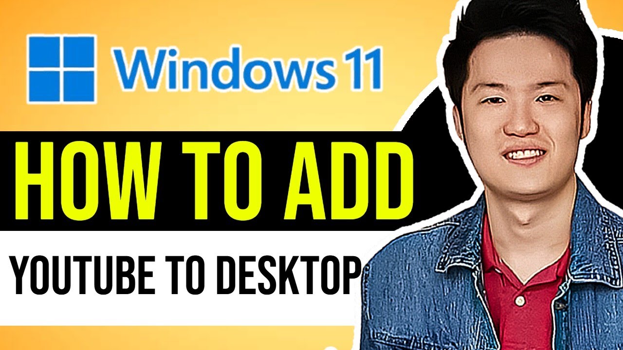 How To Add To Desktop Windows 11 Beginners Guide Youtube