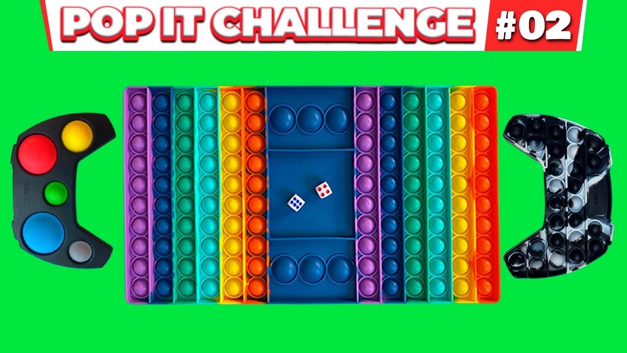 Pop It Challenge Tik Tok Pop It Fidget Game 2 Youtube