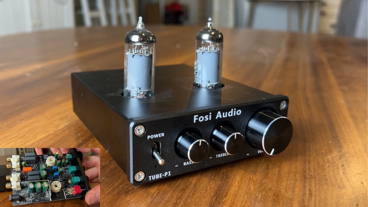 Fosi Audio 40 Tube P1 Tube Preamp Listening Thoughts Quick Review