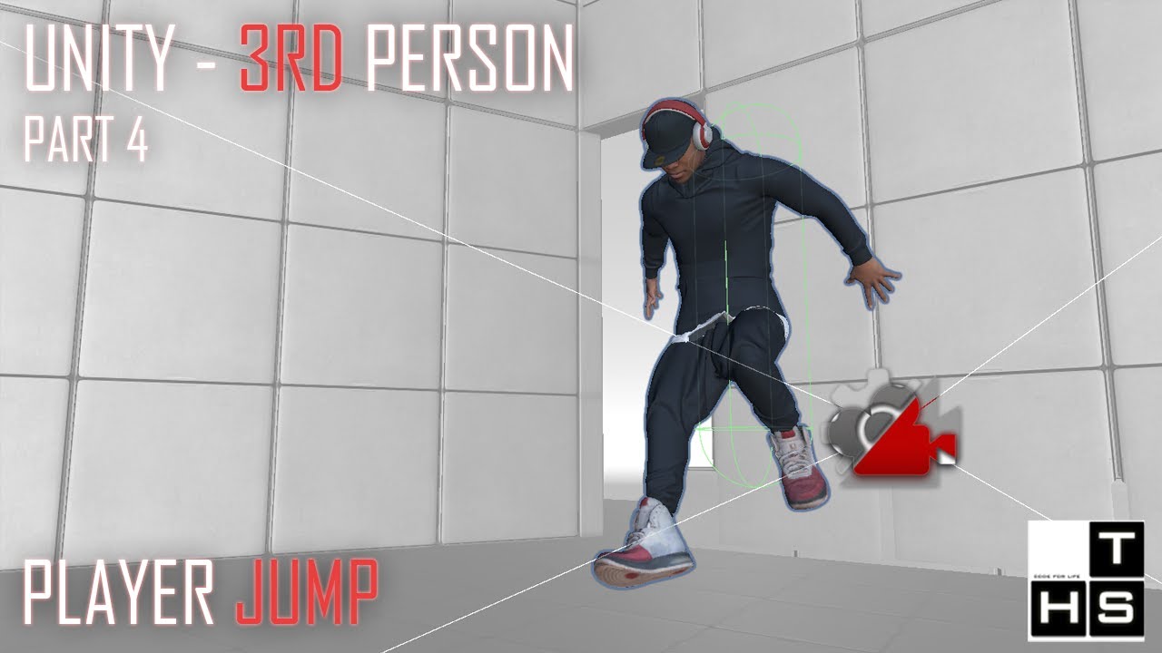 Unity 3rd Person Player Jump Gravity Youtube