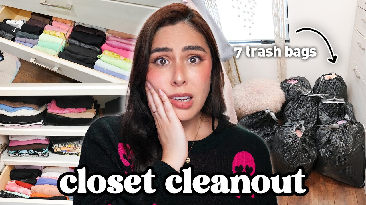 Extreme Closet Cleanout Organization Youtube