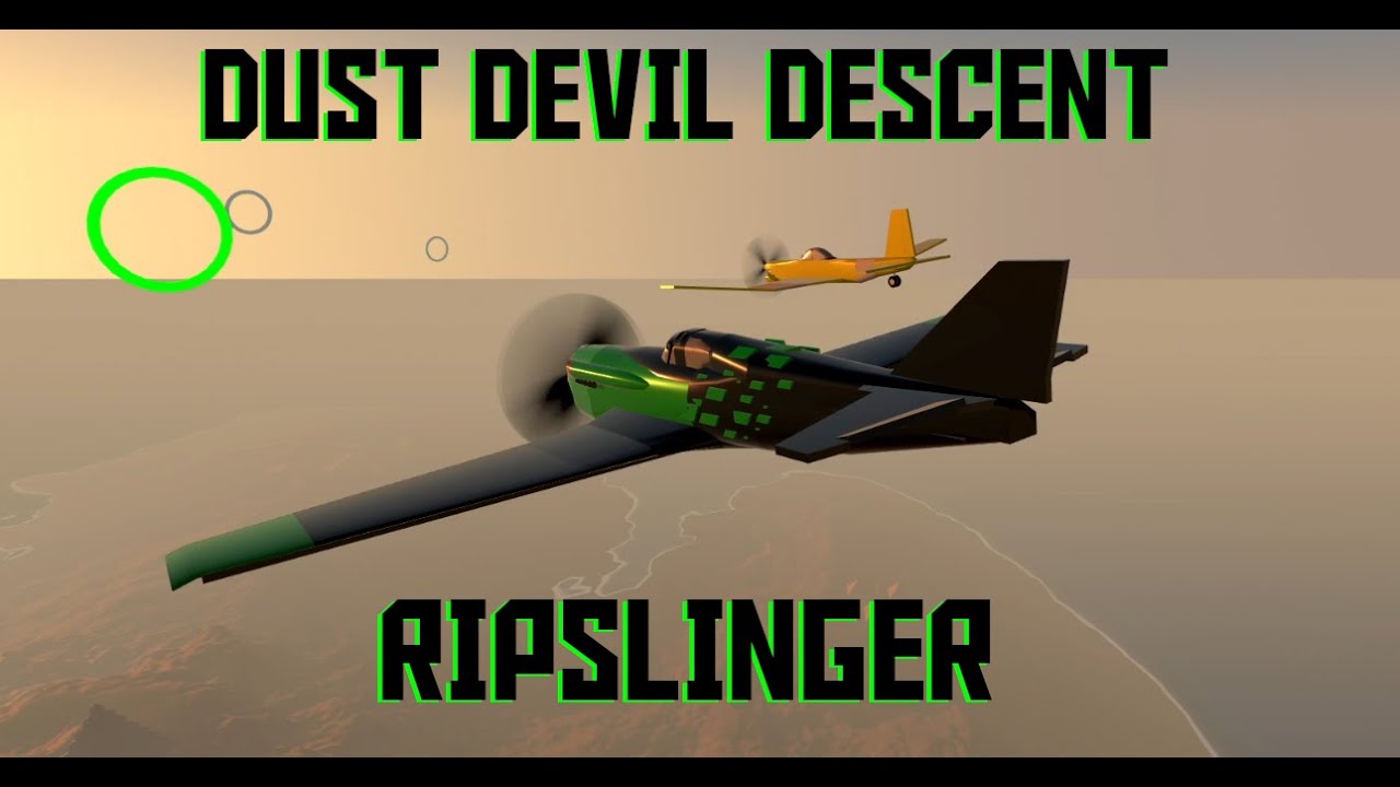 Simpleplanes Dust Devil Descent With Ripslinger Youtube
