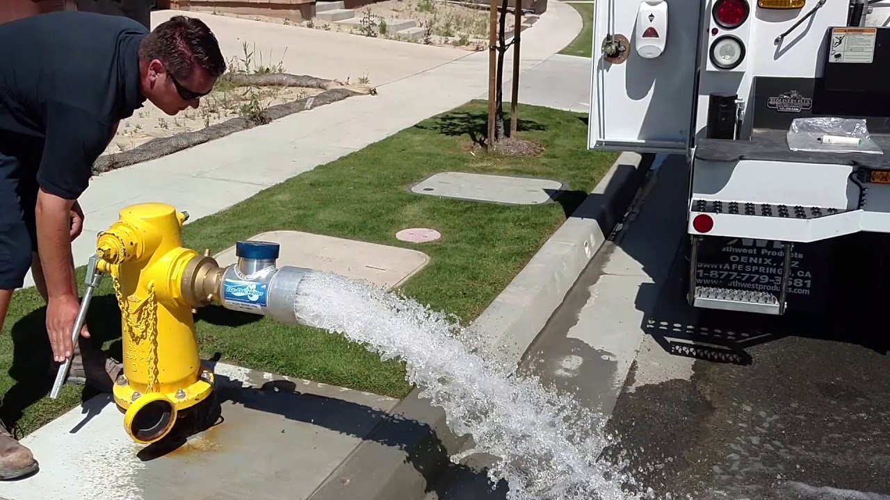 Hydrant Flushing Youtube