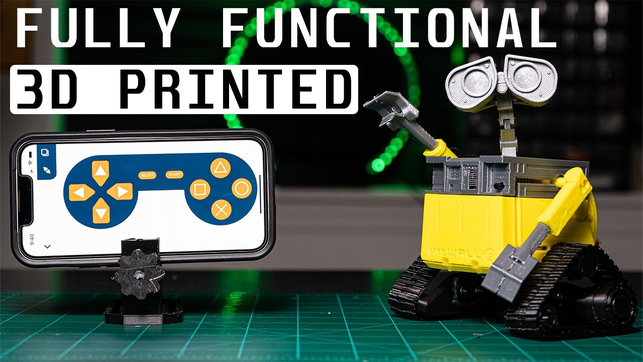 Diy Wall E Robot Fully Functional Youtube