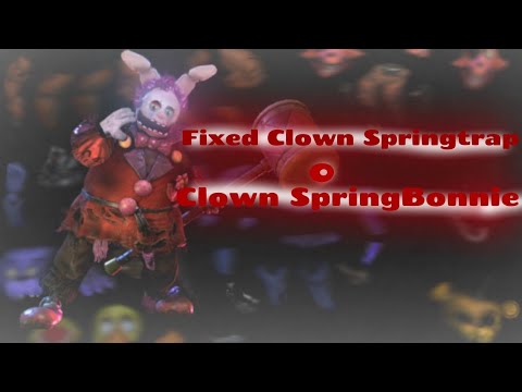Fixed Clown Springtrap Speed Edit Fnaf Youtube
