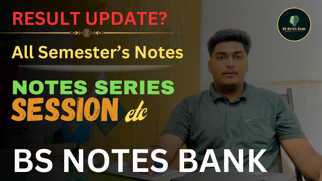 Bs Notes Bank Ap Ky Liye La Raha Ha Daily Notes Series Bs Result