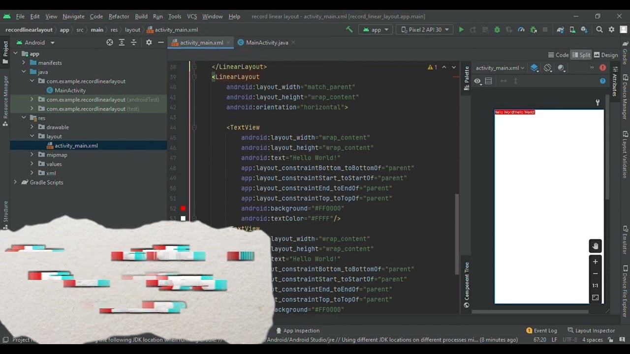 Pengenalan Linear Layout Android Studio Eps 1 Youtube