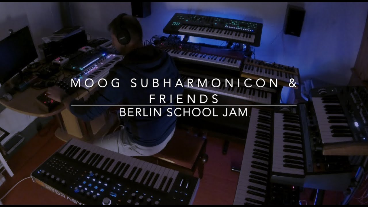 Moog Subharmonicon Friends Berlin School Jam Youtube