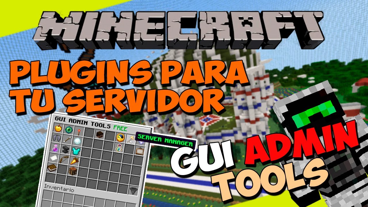 Plugins Para Tu Servidor De Minecraft Gui Admin Tools Menu Para