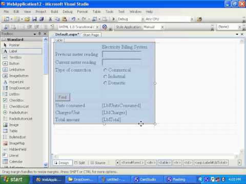 Asp Net Tutorial Radio Button Control Youtube