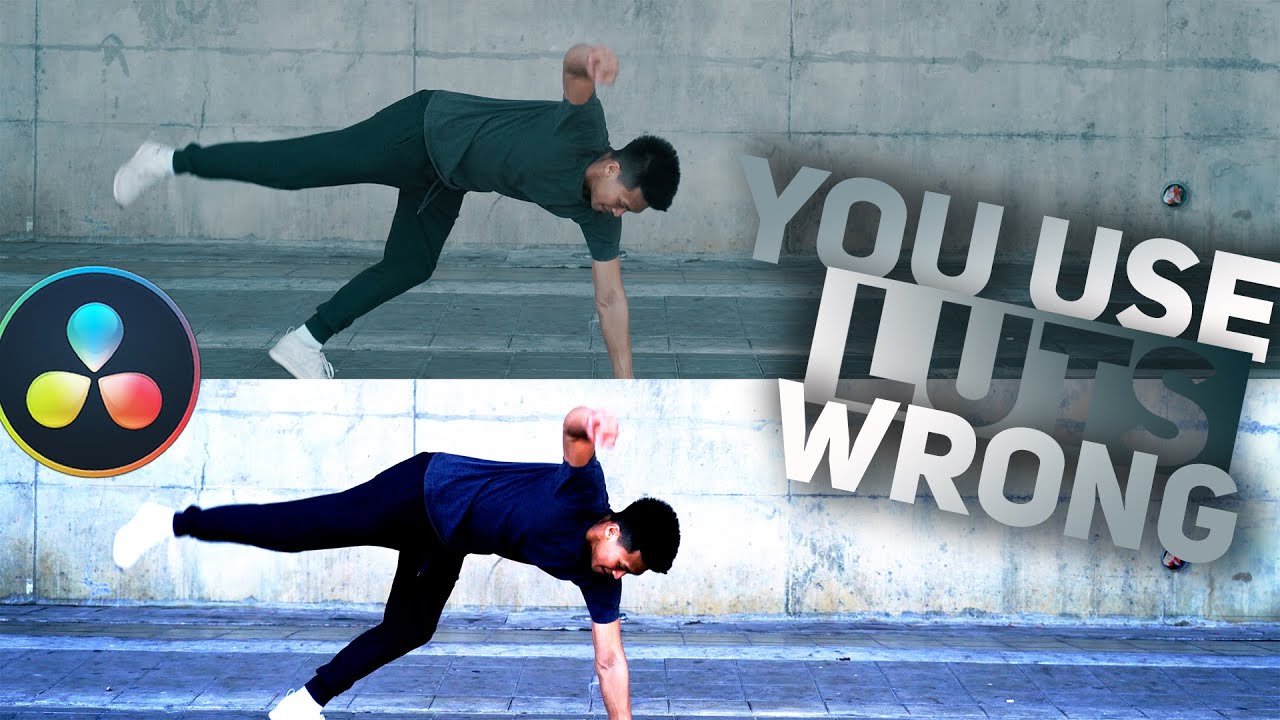 You Use Luts Wrong And Here S Why Davinci Resolve 17 Tutorial Youtube
