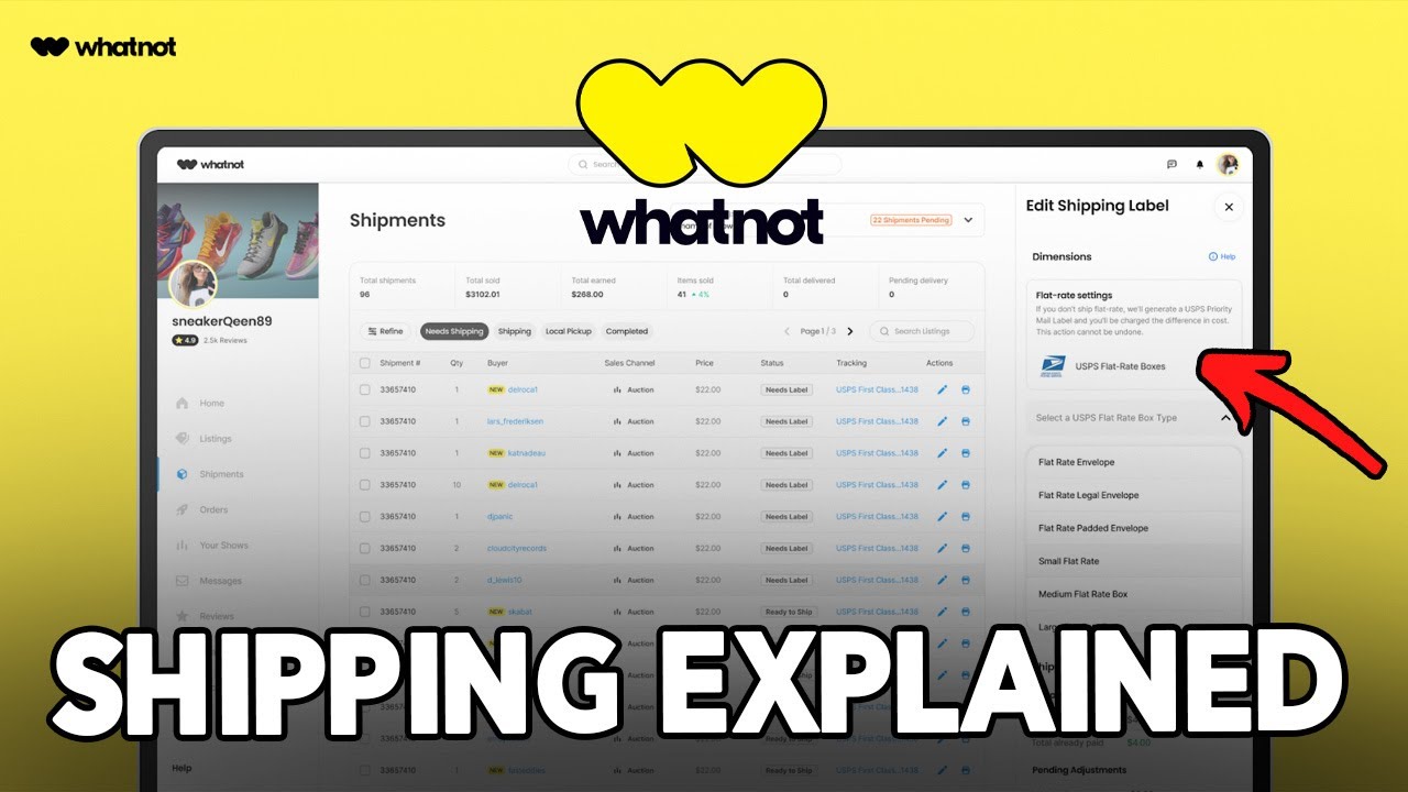 Whatnot Shipping Explained 2025 Youtube