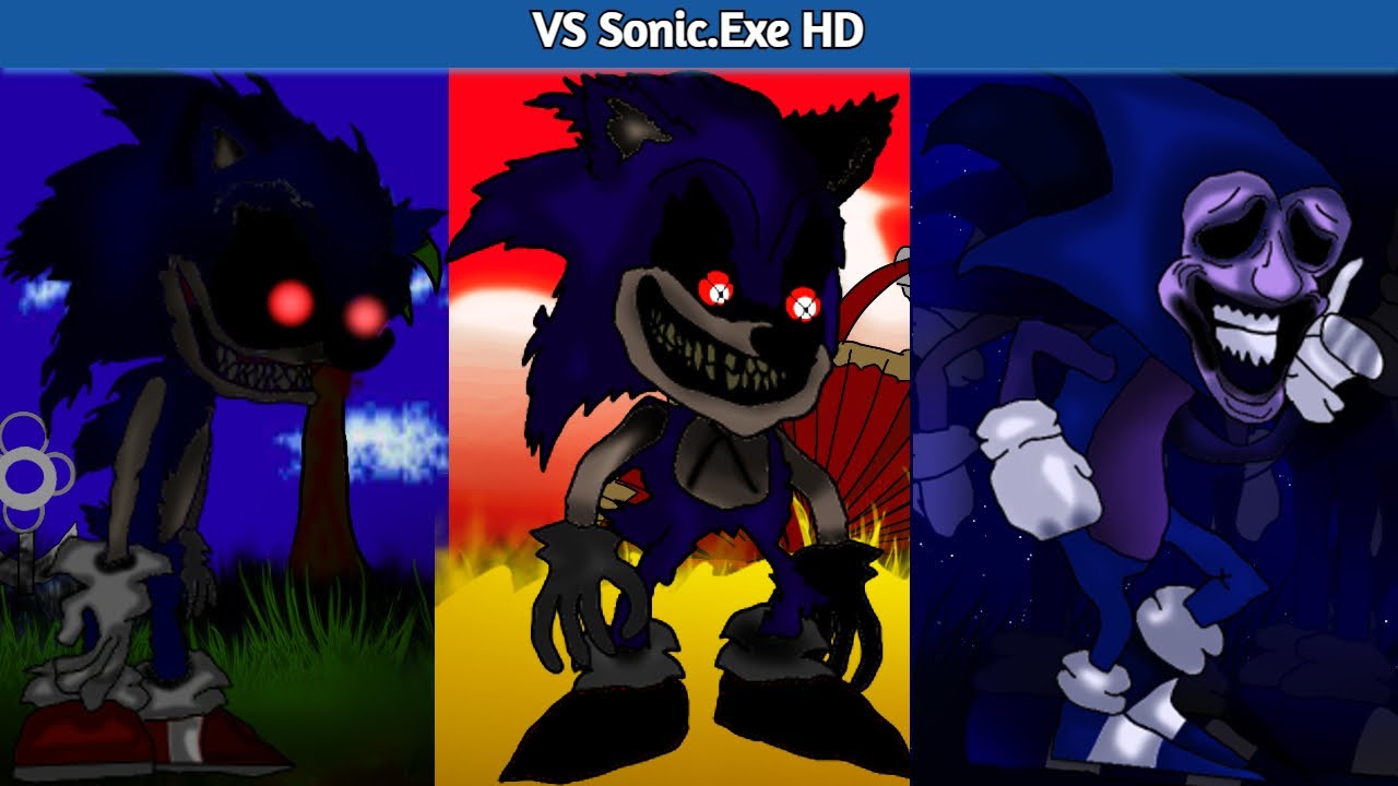 Sonic En Hd Vs Sonic Exe Hd Mods Hard Sonic Cd Fnf Endless