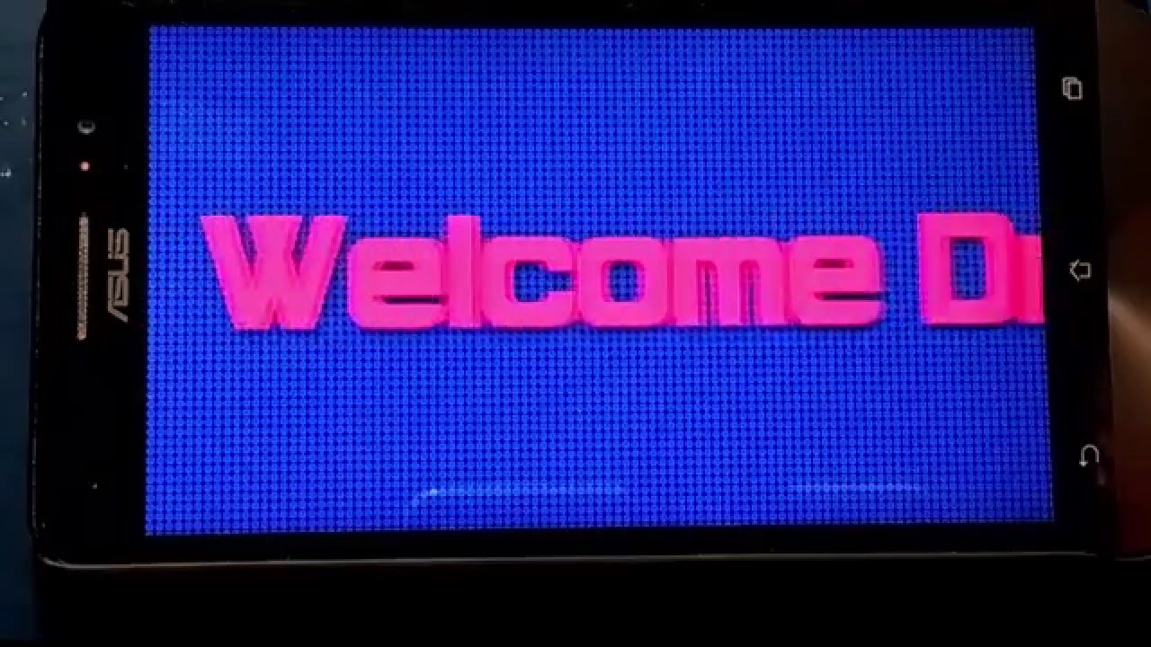 Droid Led Scroller App Youtube