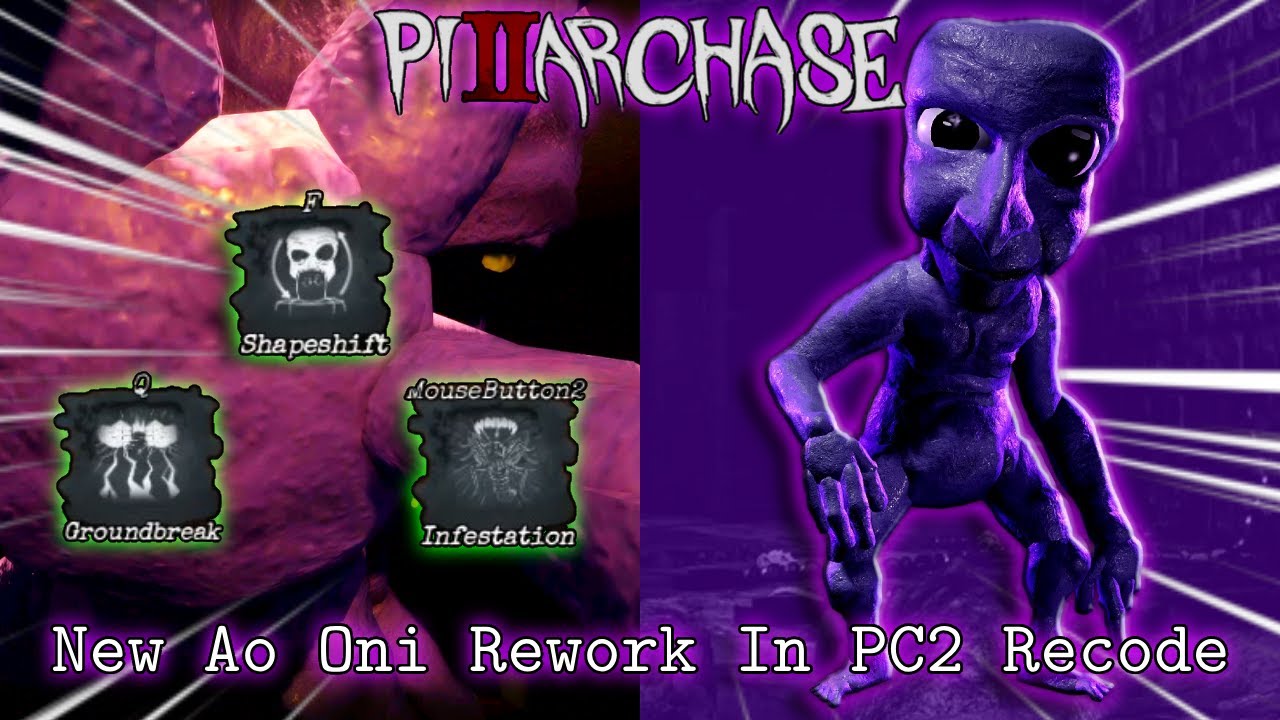 Using New Ao Oni Rework In Recode Testing Pillar Chase 2 Recode