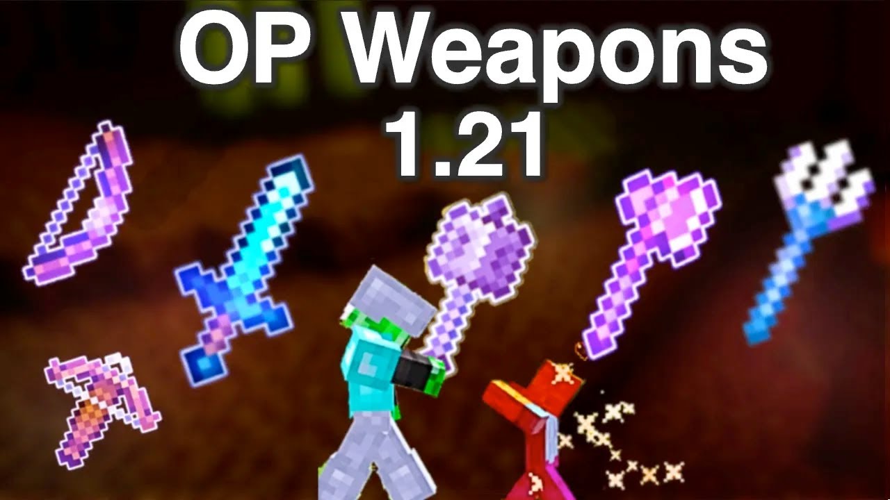 Ultimate Minecraft Weapons Guide 1 21 Sword Axe Trident Bow