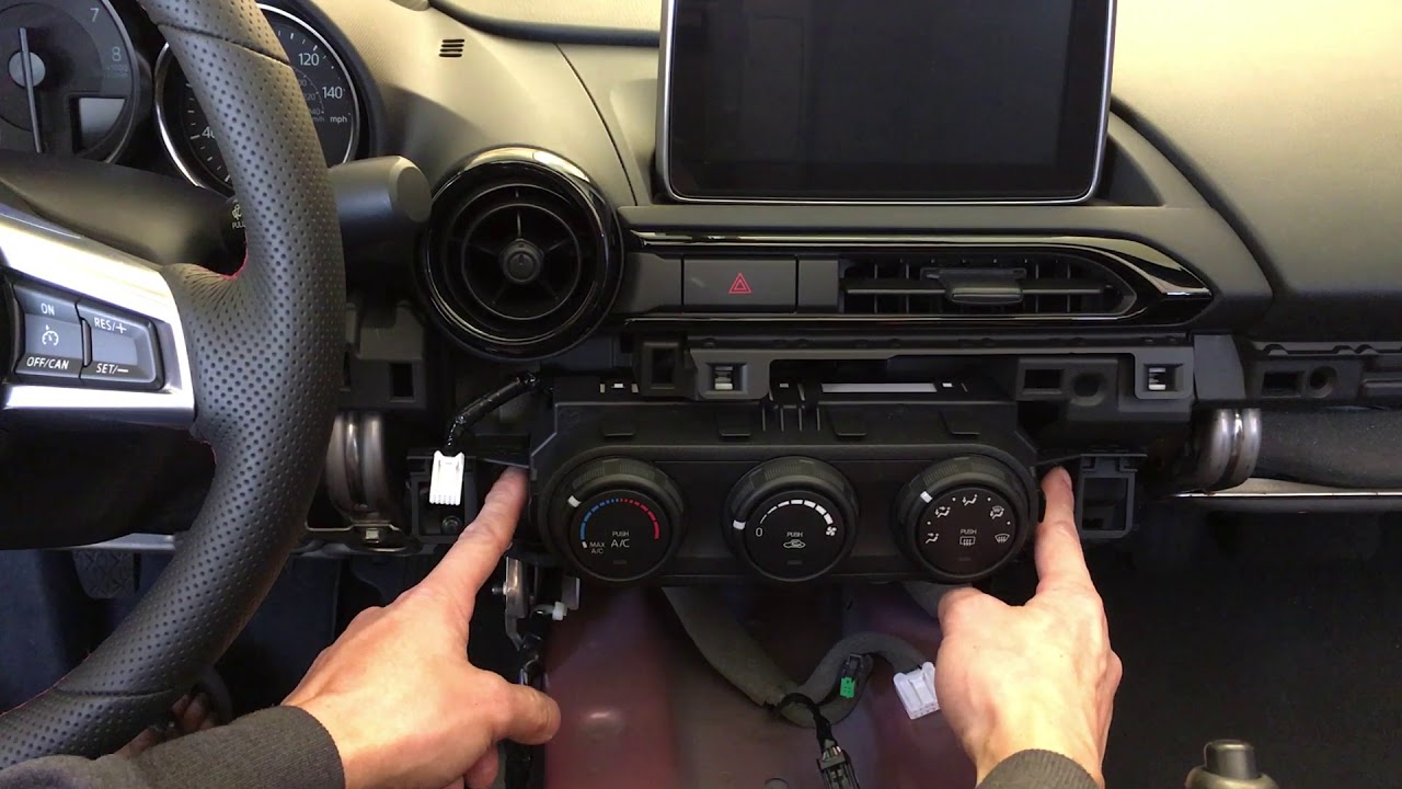 Nd Miata Dash Removal Pt 3 Youtube