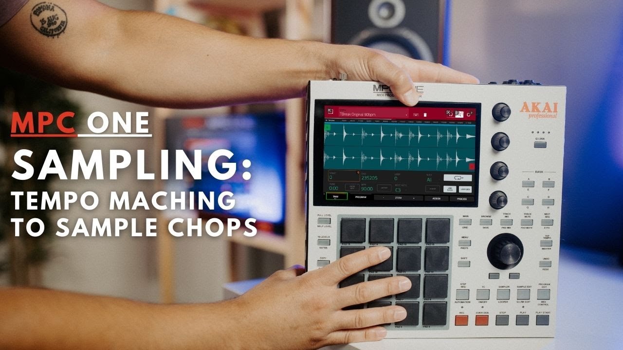 Akai Mpc One Sampling Mpc One Tutorial Youtube