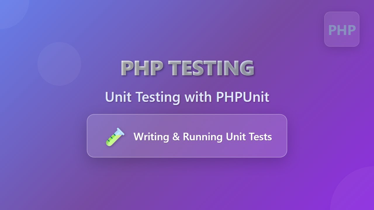 Php Unit Testing Tutorial For Beginners A Practical Guide With Phpunit