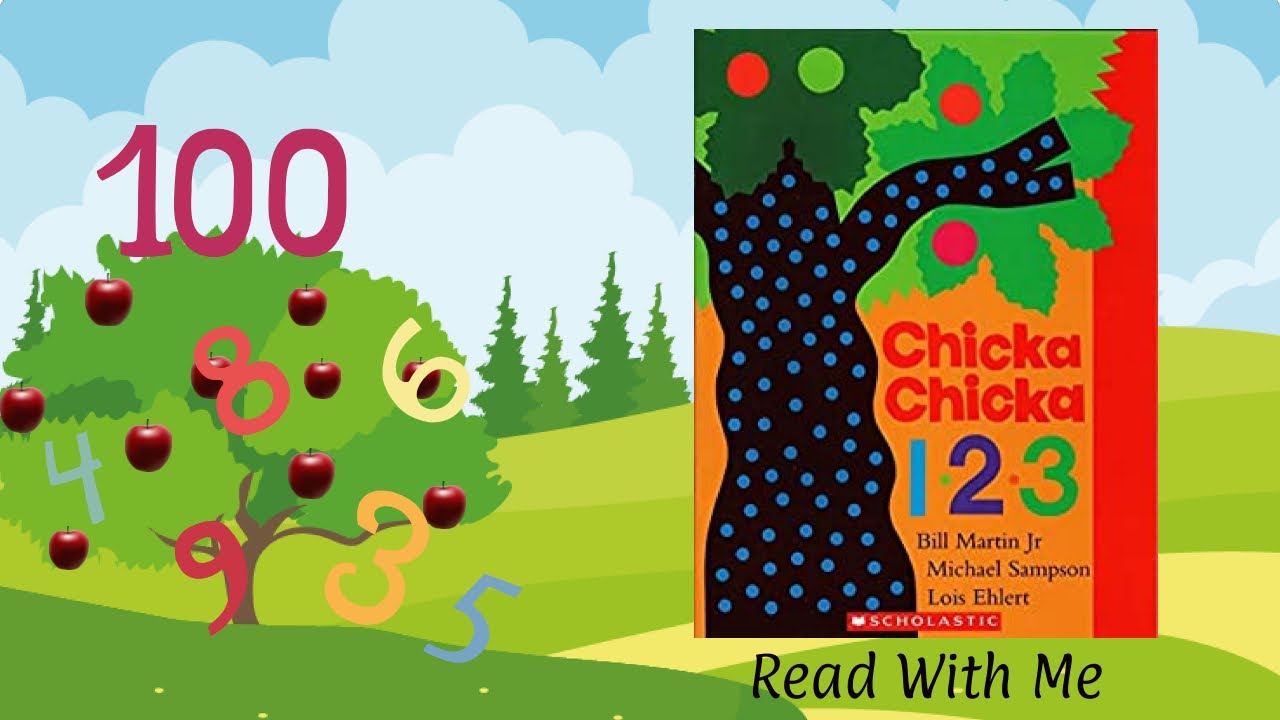 Chicka Chicka 1 2 3 Children S Books Read Aloud Counting To 100 Youtube